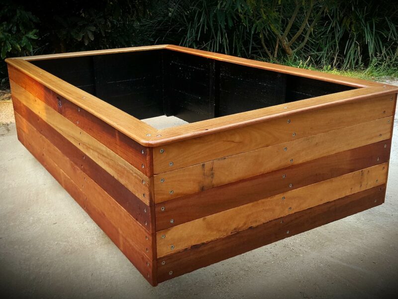 Timber Raised Garden Beds - Wooden Solutions by BEDurVEG